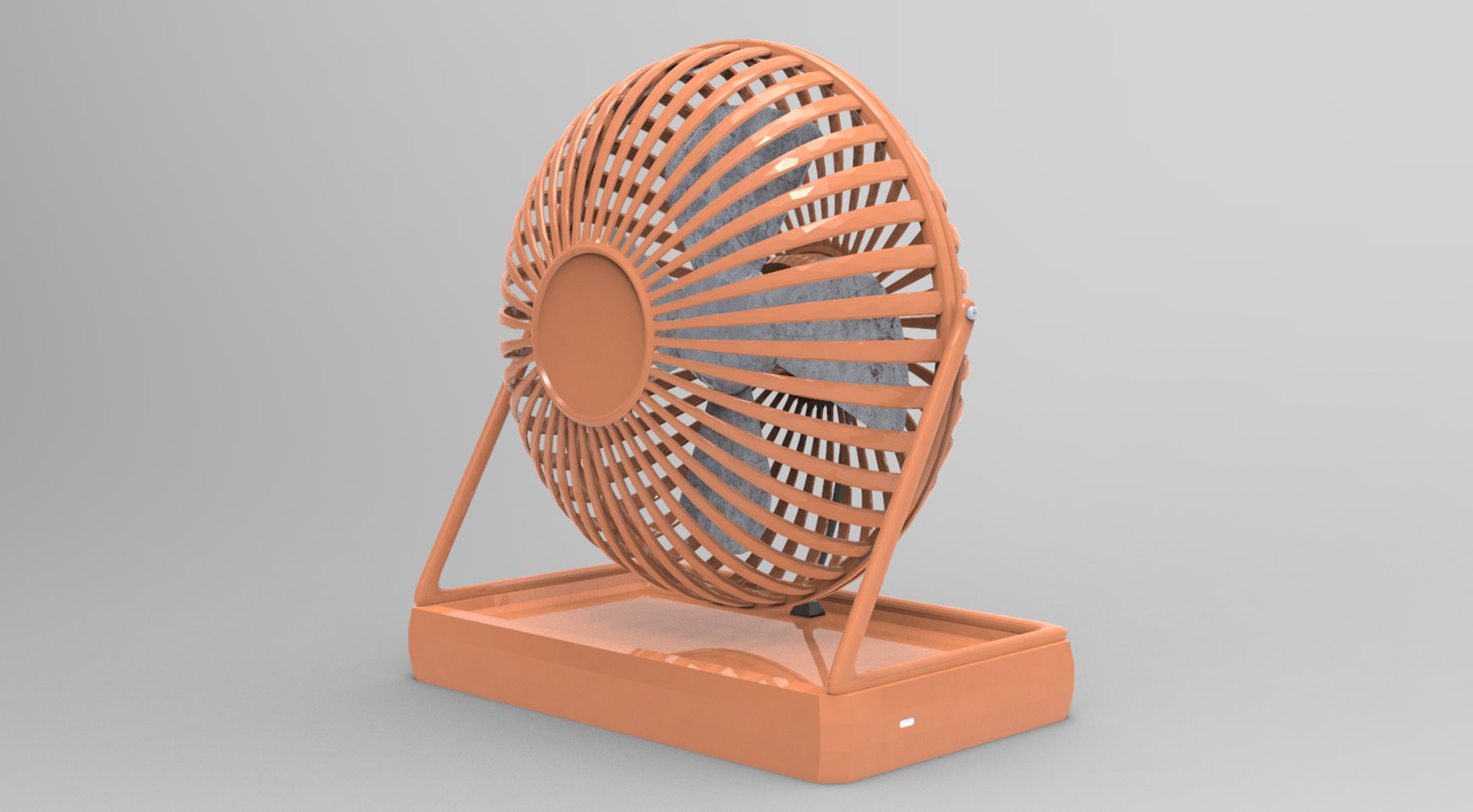 3D mini desk fan model - TurboSquid 1548092