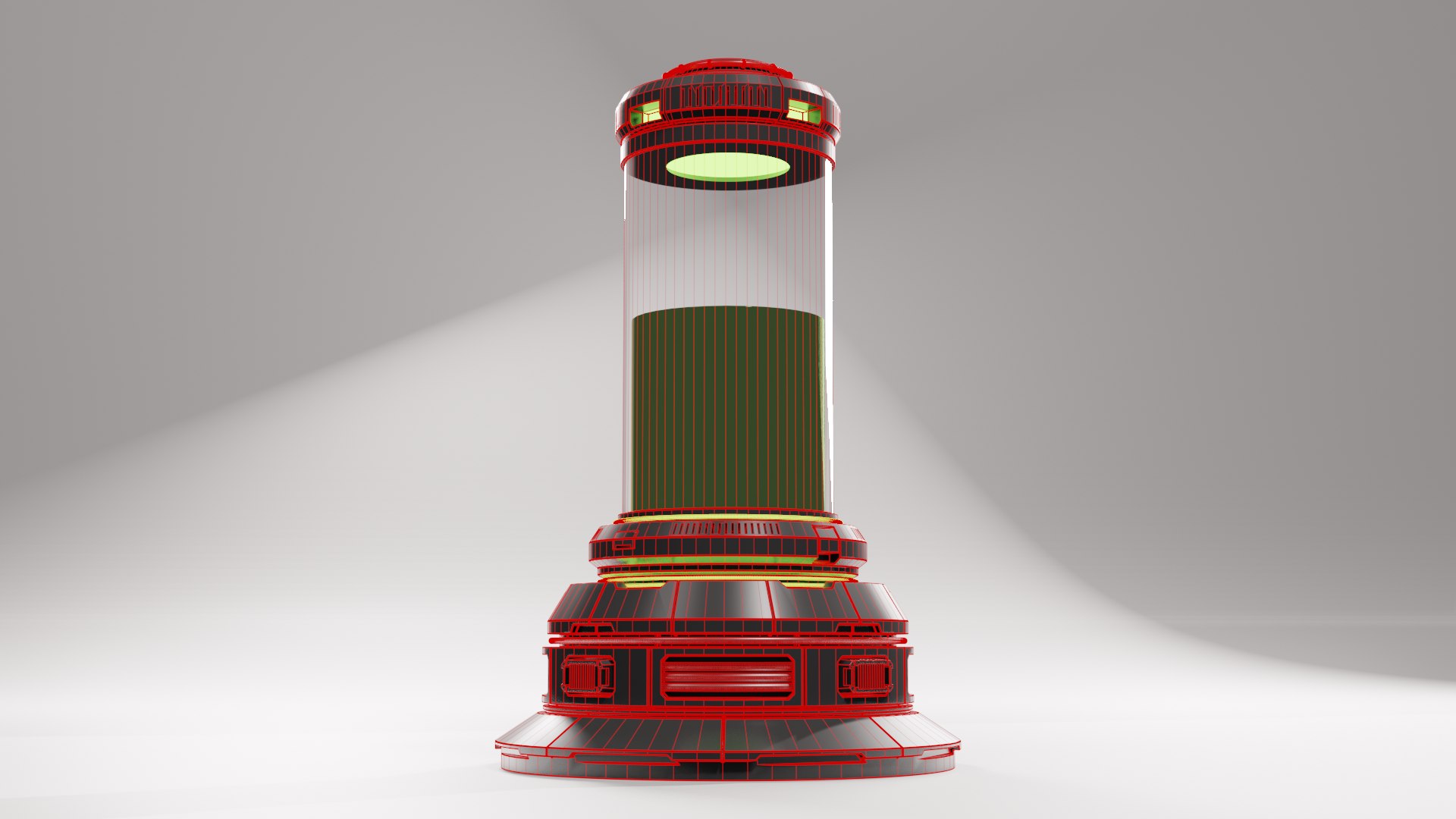 3D Life Support Chamber Model - TurboSquid 1647082