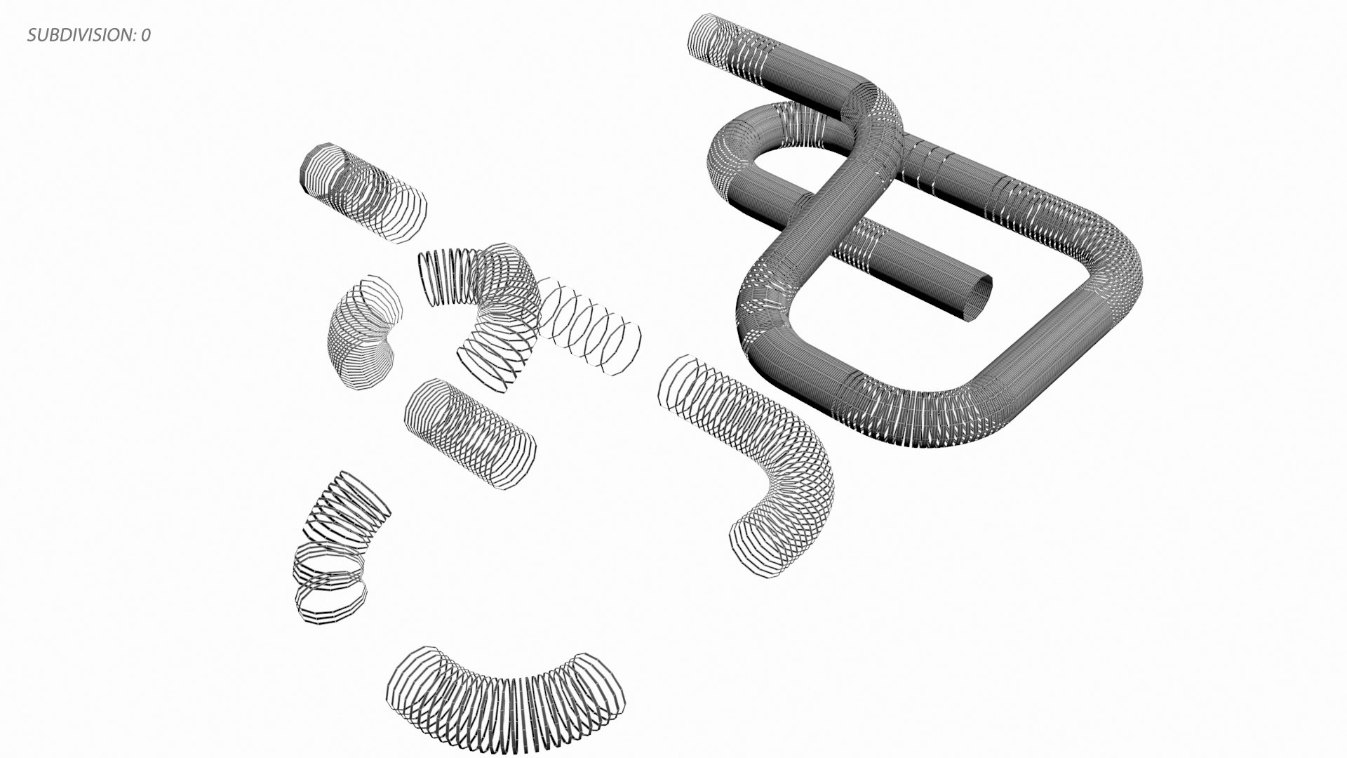 3D Tunnel Tube Light Animation Model - TurboSquid 1696729