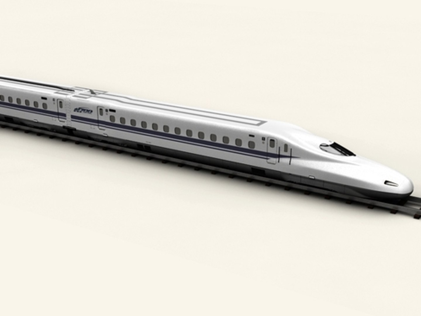 3d Model Shinknsen N700