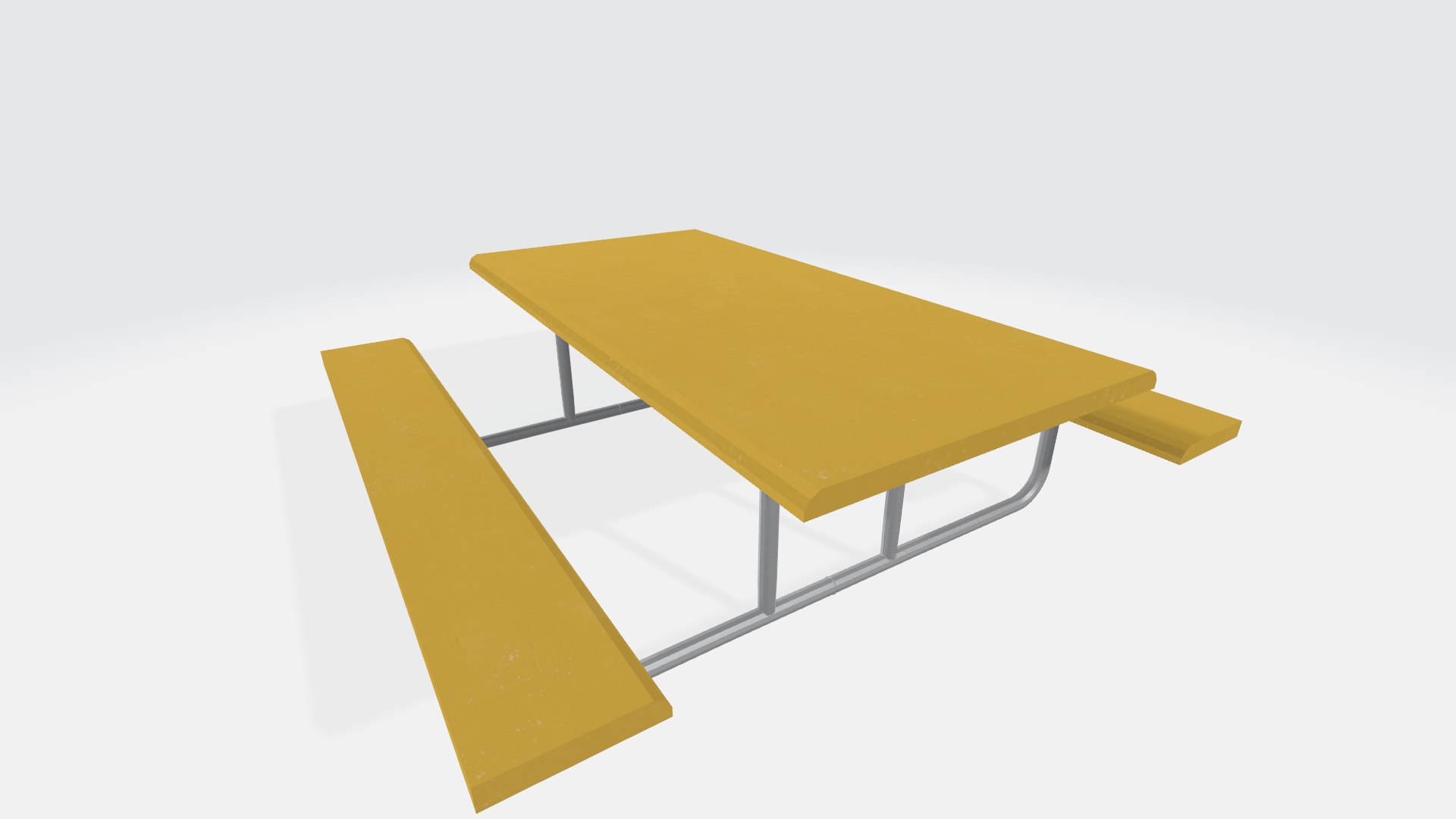 3D garden table model - TurboSquid 1523625