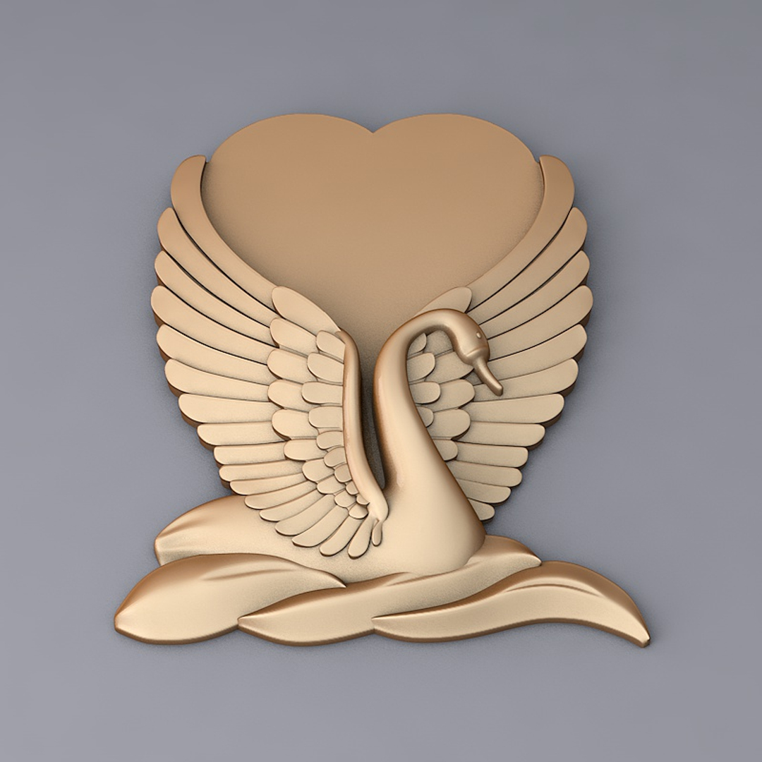 Free swan cnc model - TurboSquid 1457745