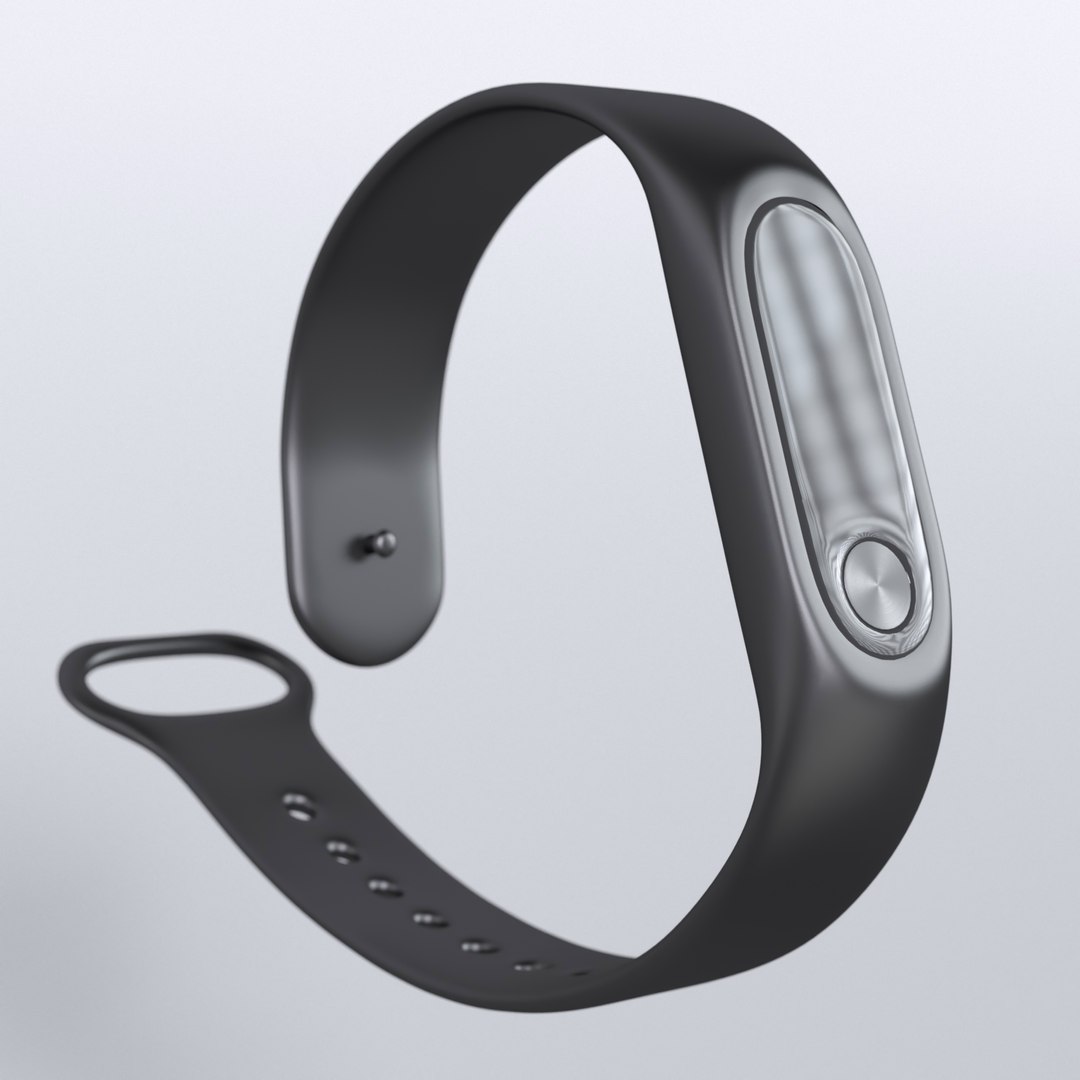 Mi Band 2 3D Model - TurboSquid 1874552