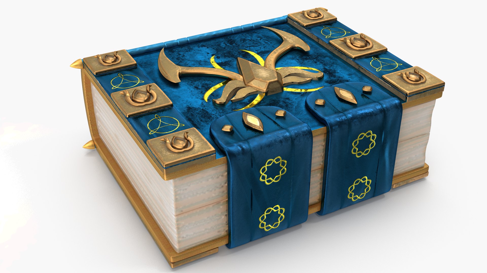 Spell Book 3D Model - TurboSquid 1685336