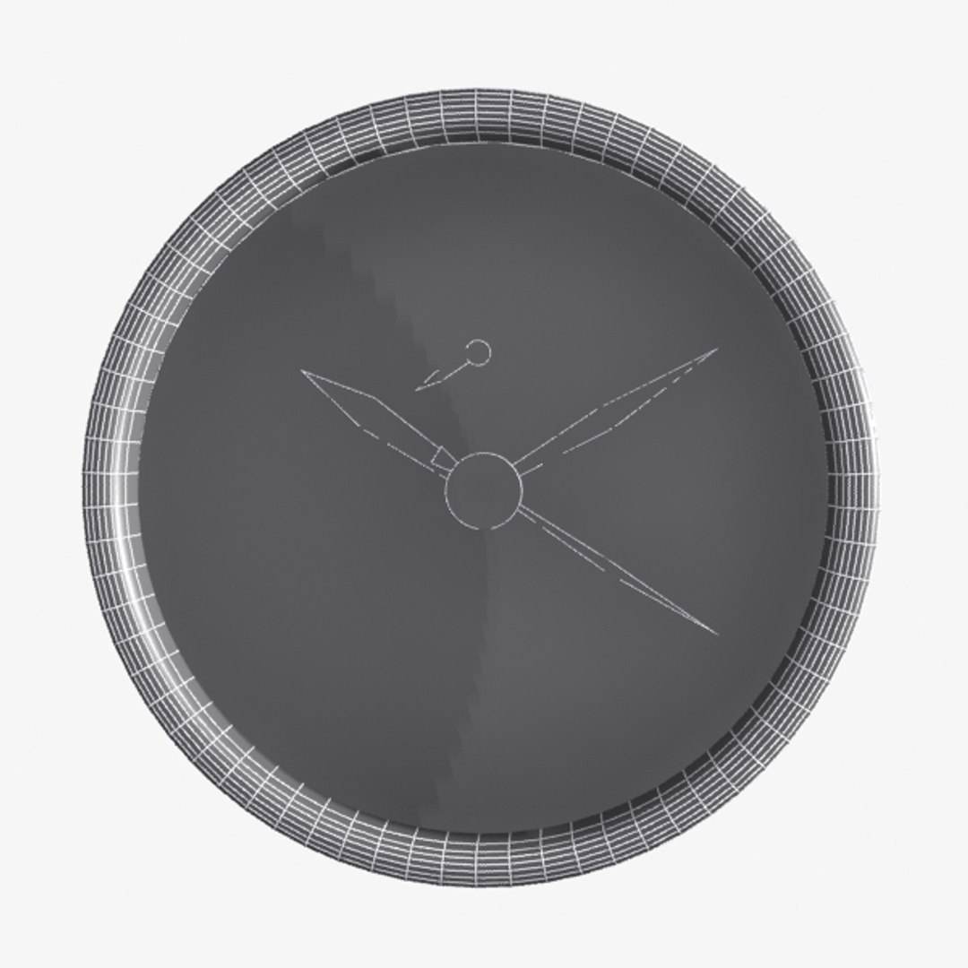 Wall Clock 3d 3ds