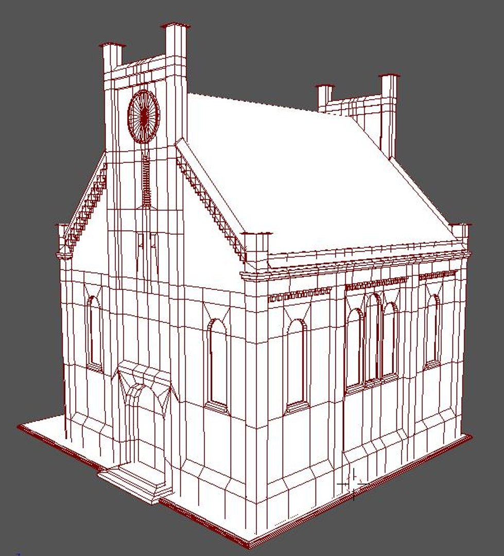3D Model Synagogue - TurboSquid 1204129