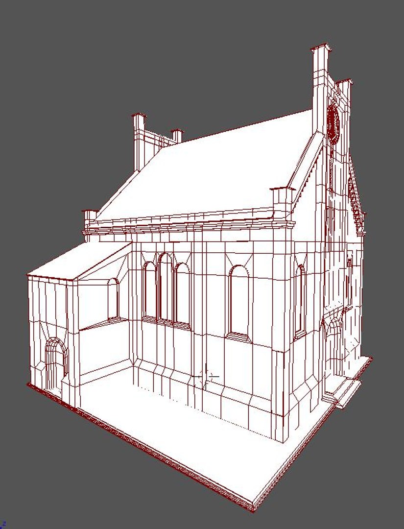 3D Model Synagogue - TurboSquid 1204129