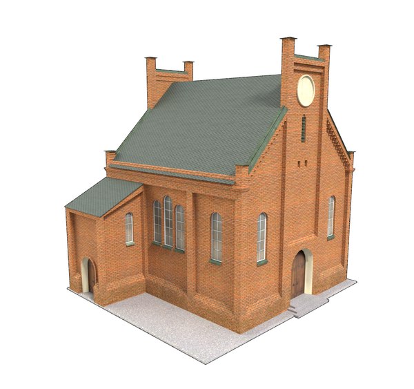 3D model synagogue - TurboSquid 1204129