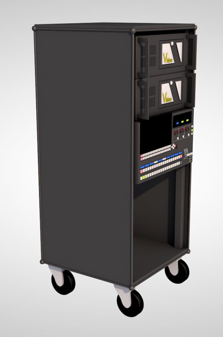 3D Video Rack - TurboSquid 1400637