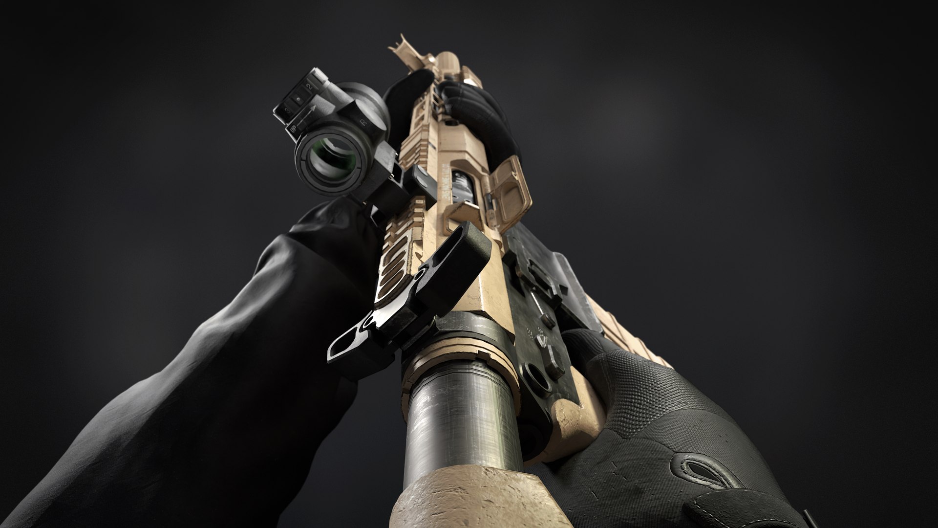 3D Model M4 Assault Rifle - TurboSquid 2090296