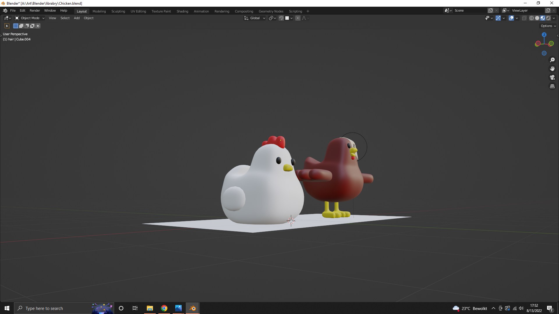 Chicken 3D - TurboSquid 1942762