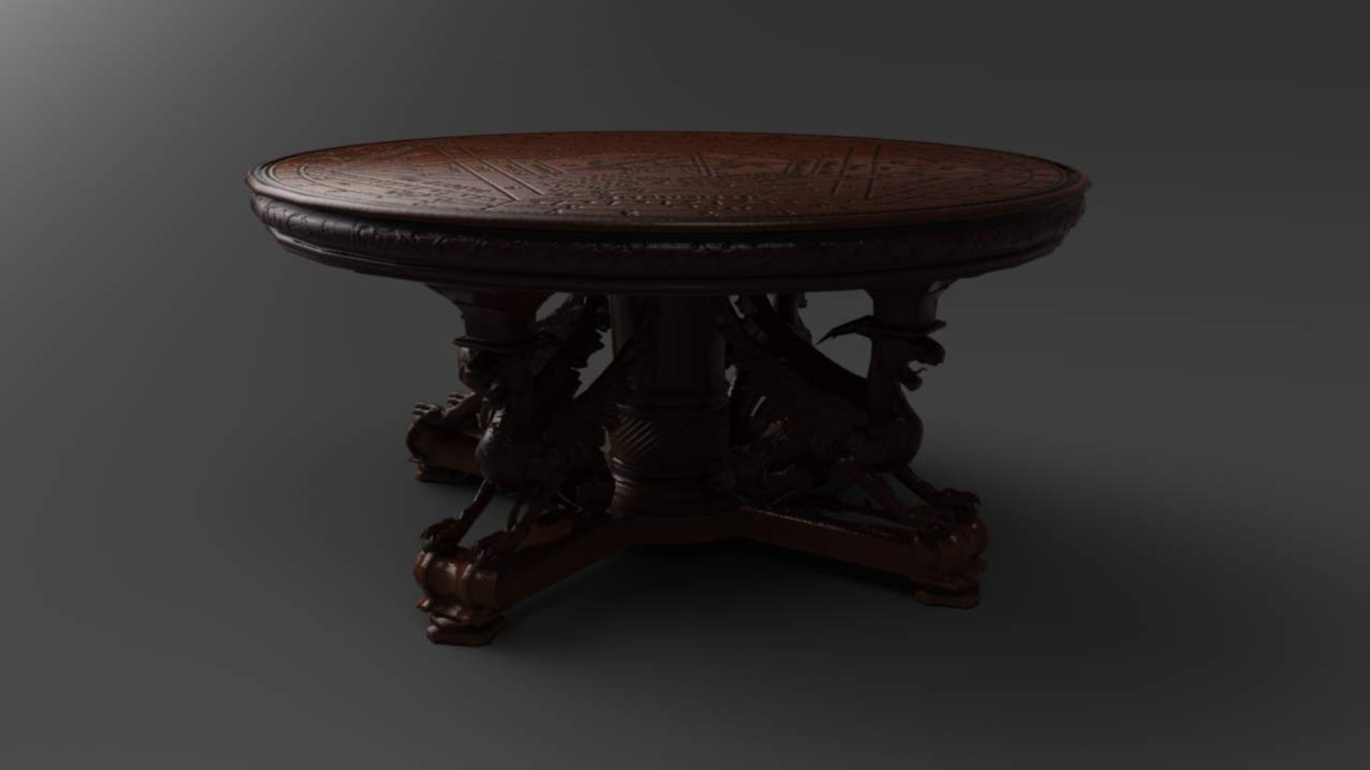 Table Dragons Fantasy Ma