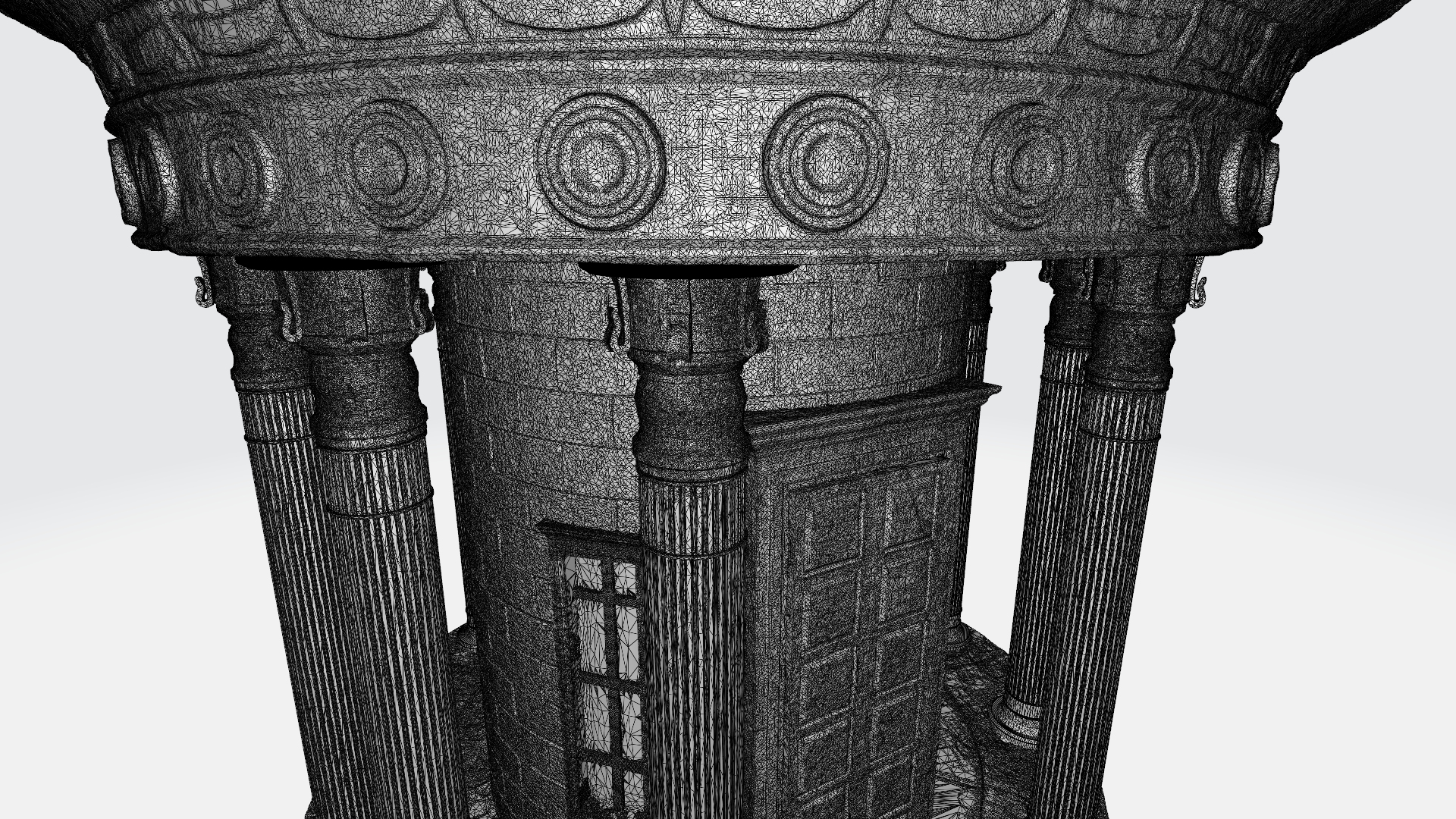 3D greek tower - TurboSquid 1687417