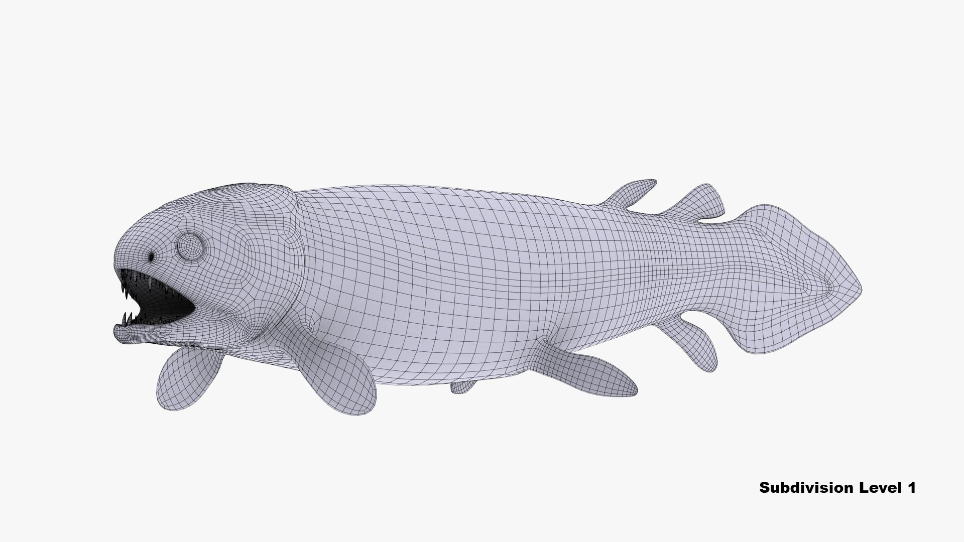 3D Rhizodus Model - TurboSquid 1346107