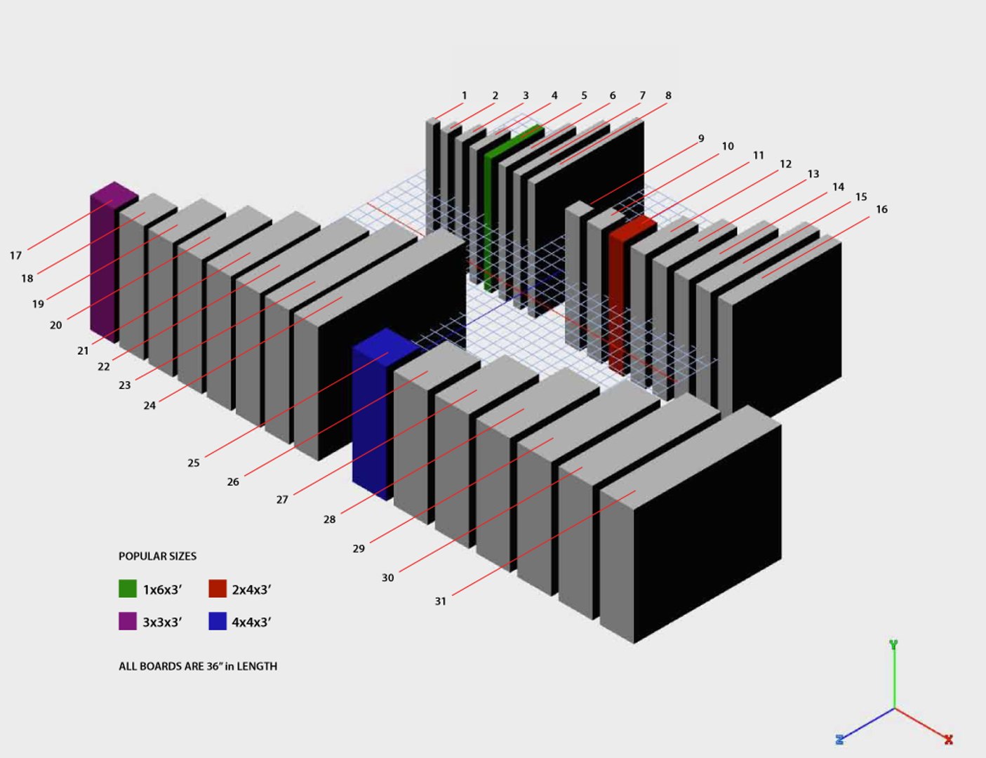 3d Lumber