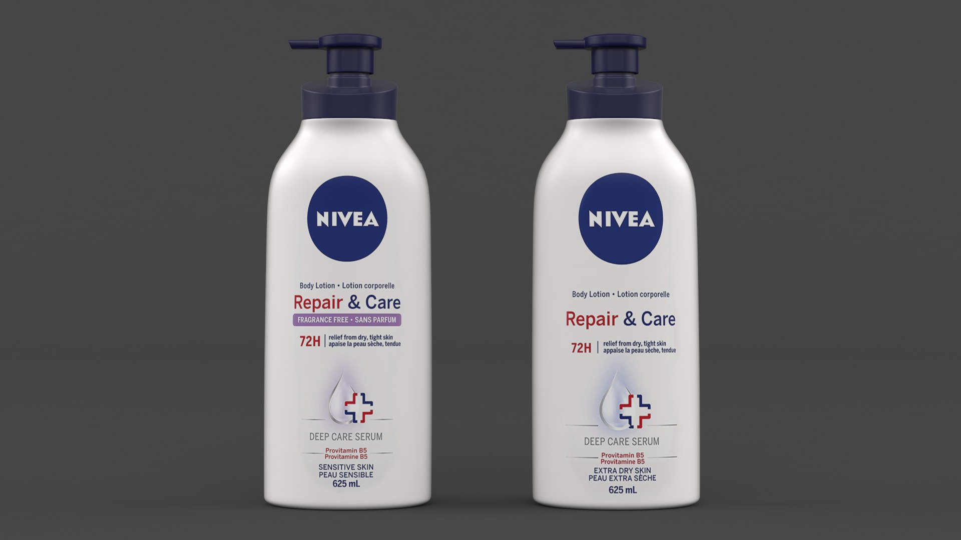 Nivea Body Lotion 3D - TurboSquid 2021903