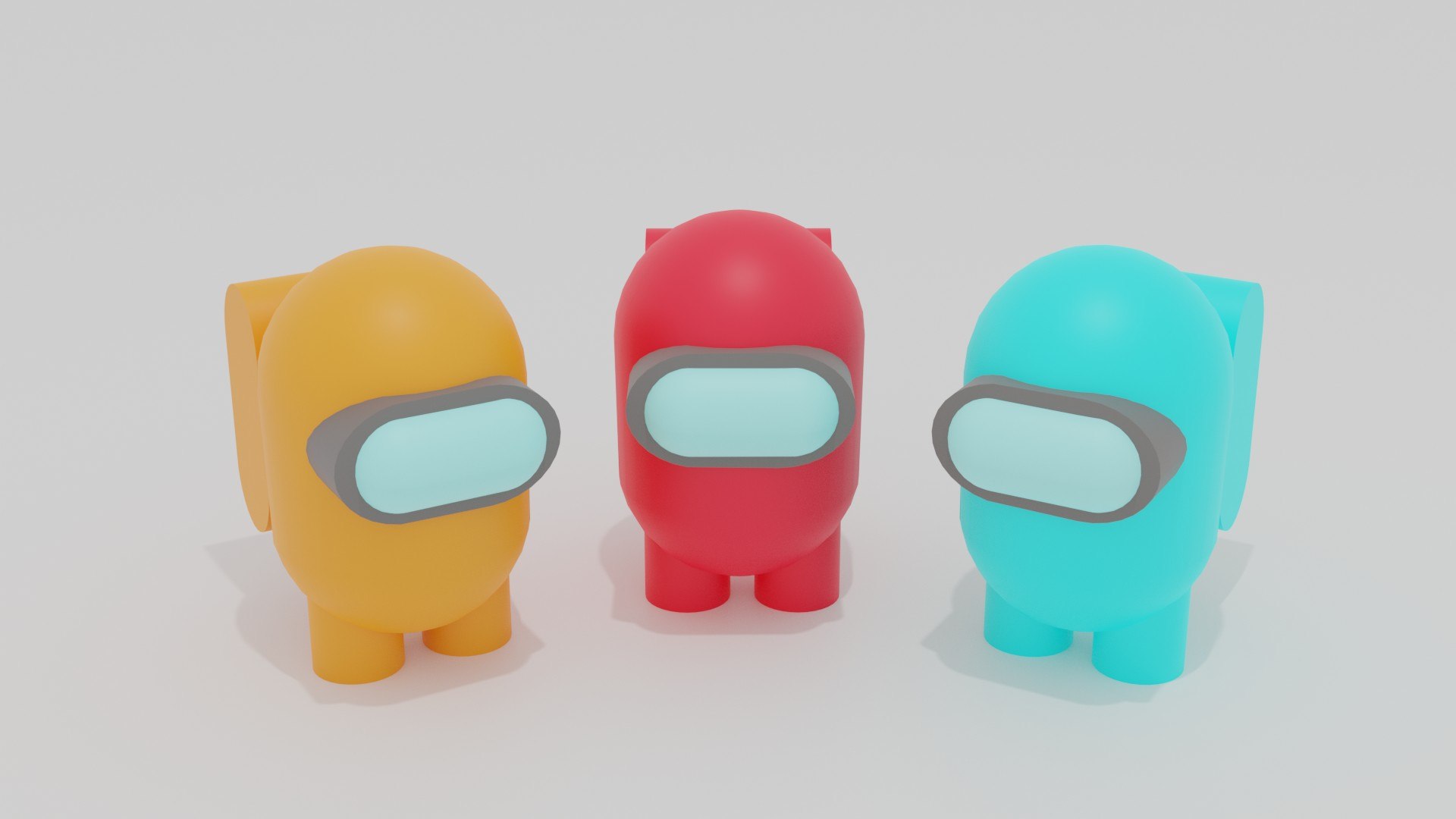 Among Us 29 Model Collection Model - TurboSquid 1921500