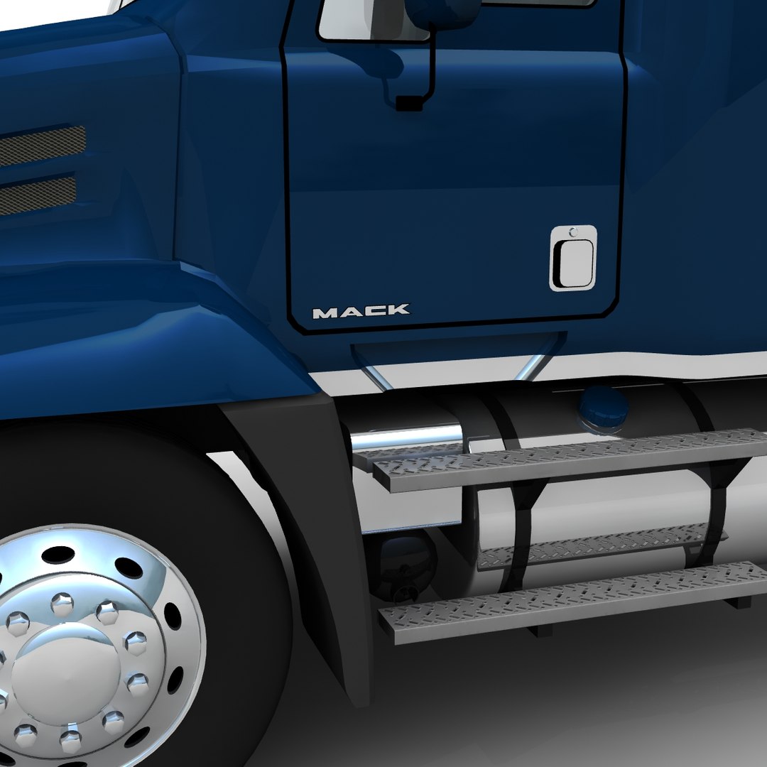 Mack Vision Truck Sleeper 3d Lwo