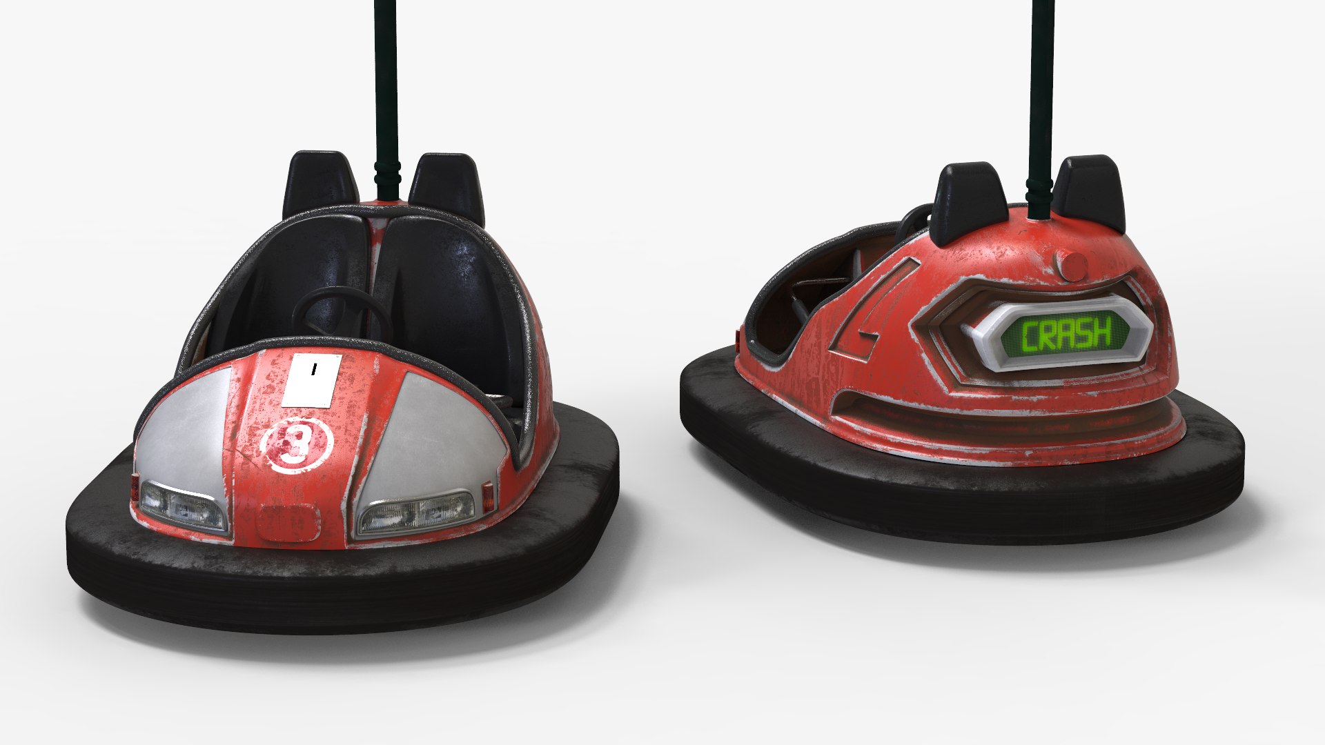 3D Model Bumper Car - TurboSquid 2427206