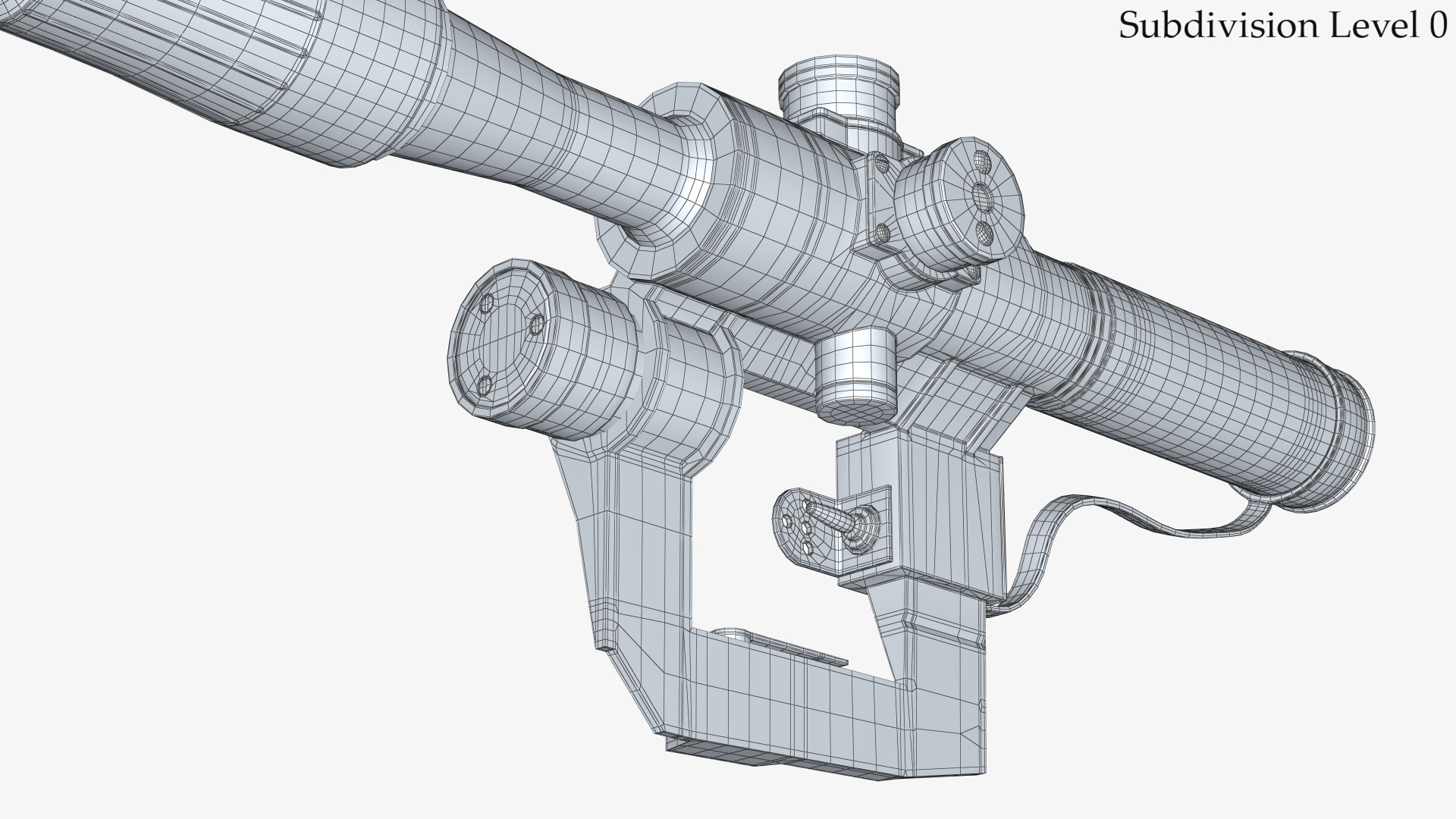 3D Dragunov Svd Riflescope Optics - TurboSquid 1338803