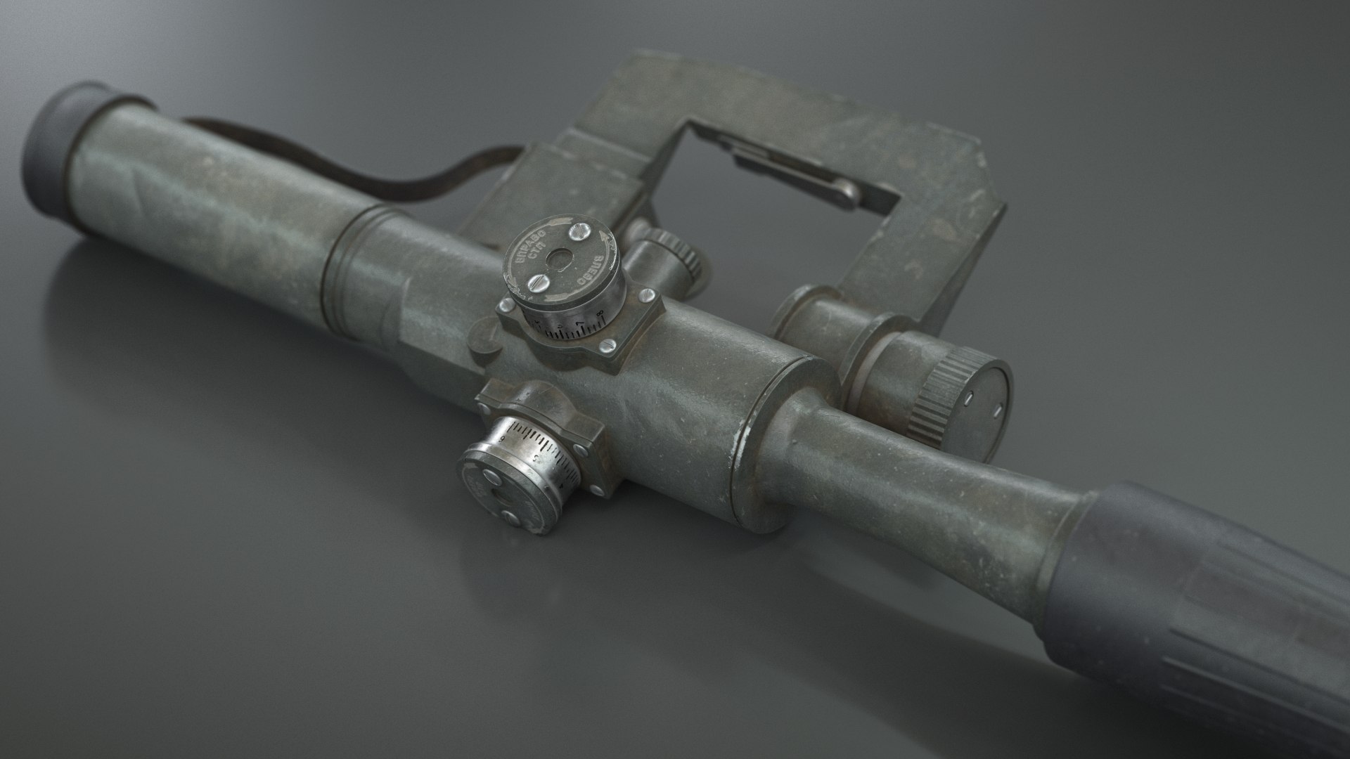 3D Dragunov Svd Riflescope Optics - TurboSquid 1338803