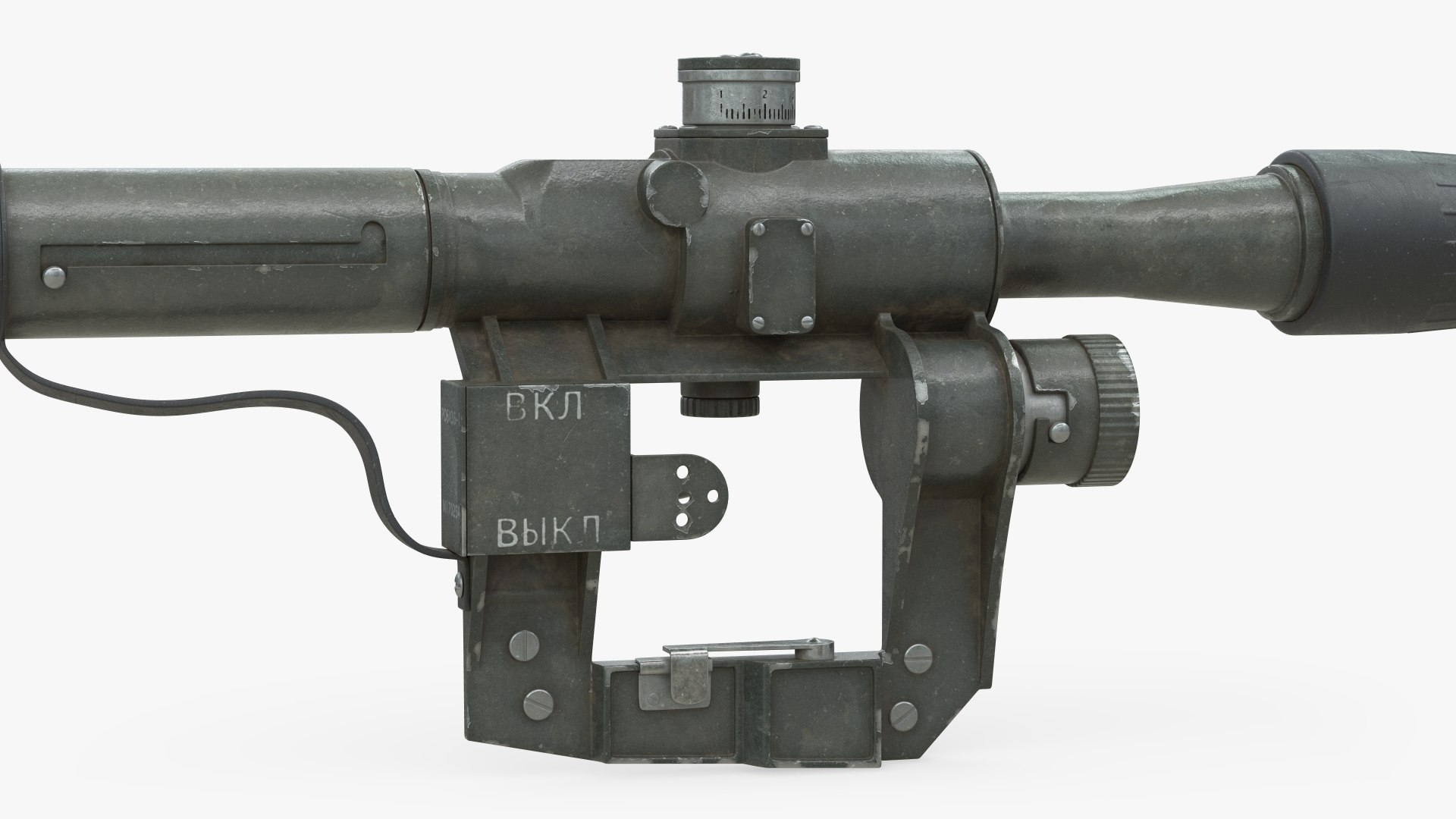 3D Dragunov Svd Riflescope Optics - TurboSquid 1338803