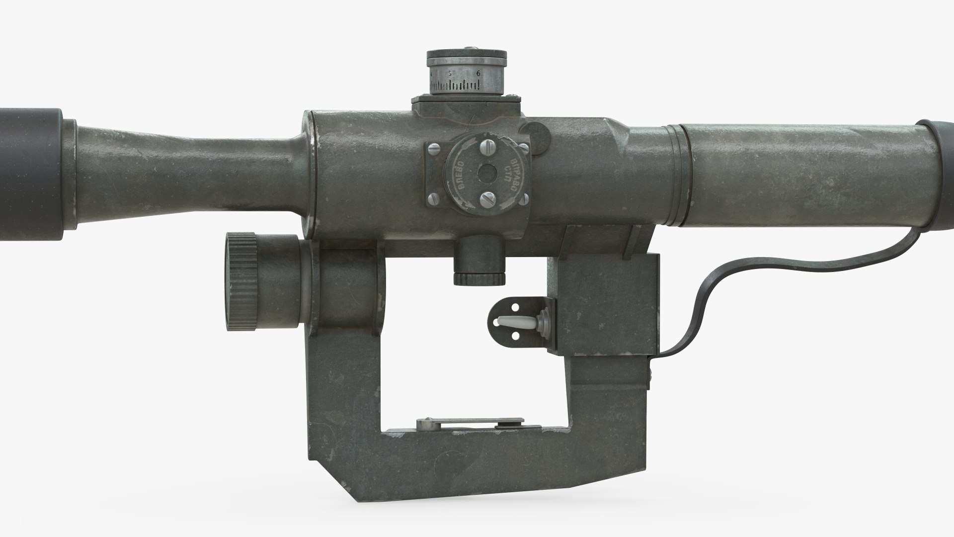 3D Dragunov Svd Riflescope Optics - TurboSquid 1338803