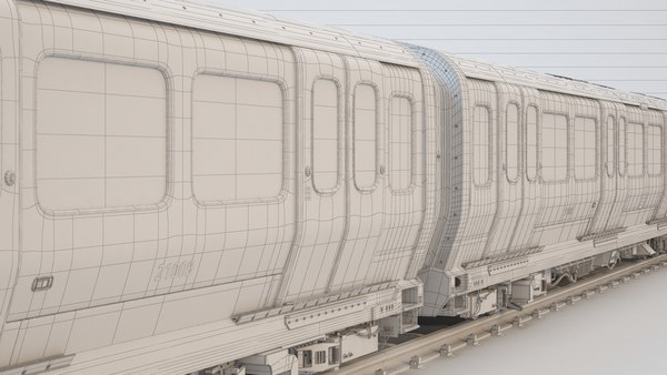 3D Metro Train S8 model - TurboSquid 1757713
