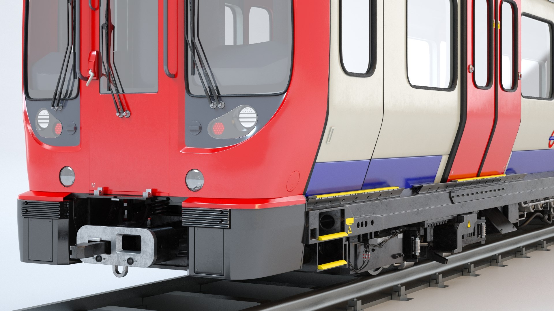 3D Metro Train S8 Model - TurboSquid 1757713