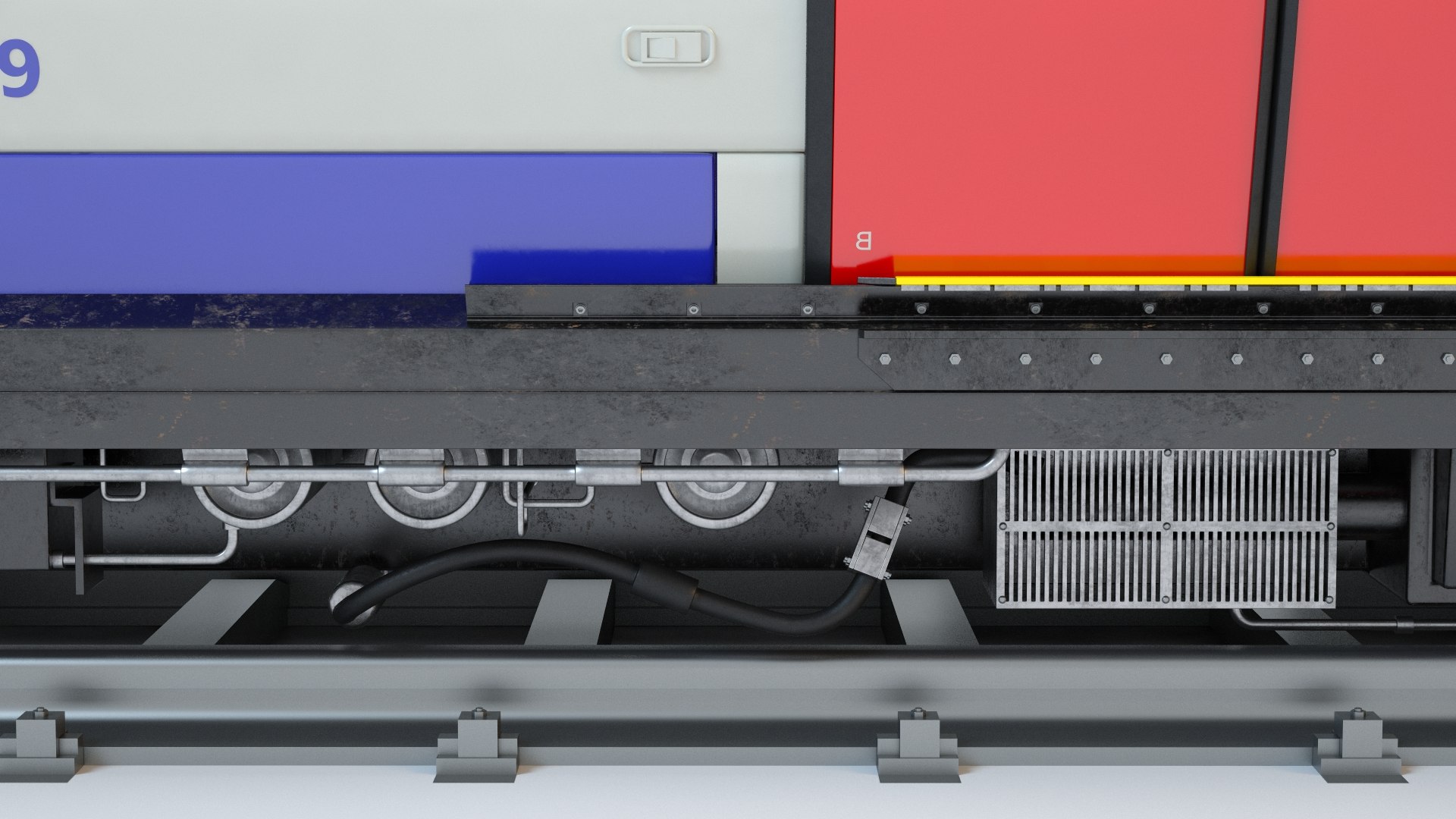 3D Metro Train S8 Model - TurboSquid 1757713