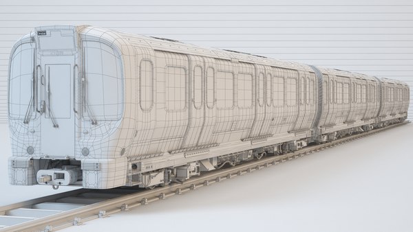 3D Metro Train S8 model - TurboSquid 1757713