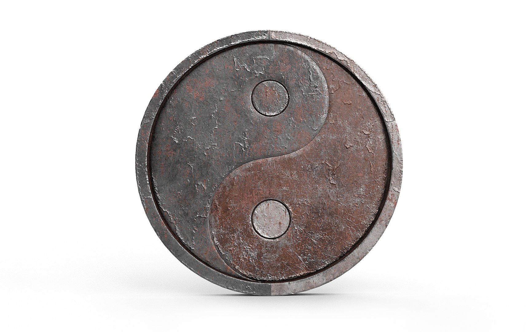 3D model Symbol Yin Yang - TurboSquid 2071917