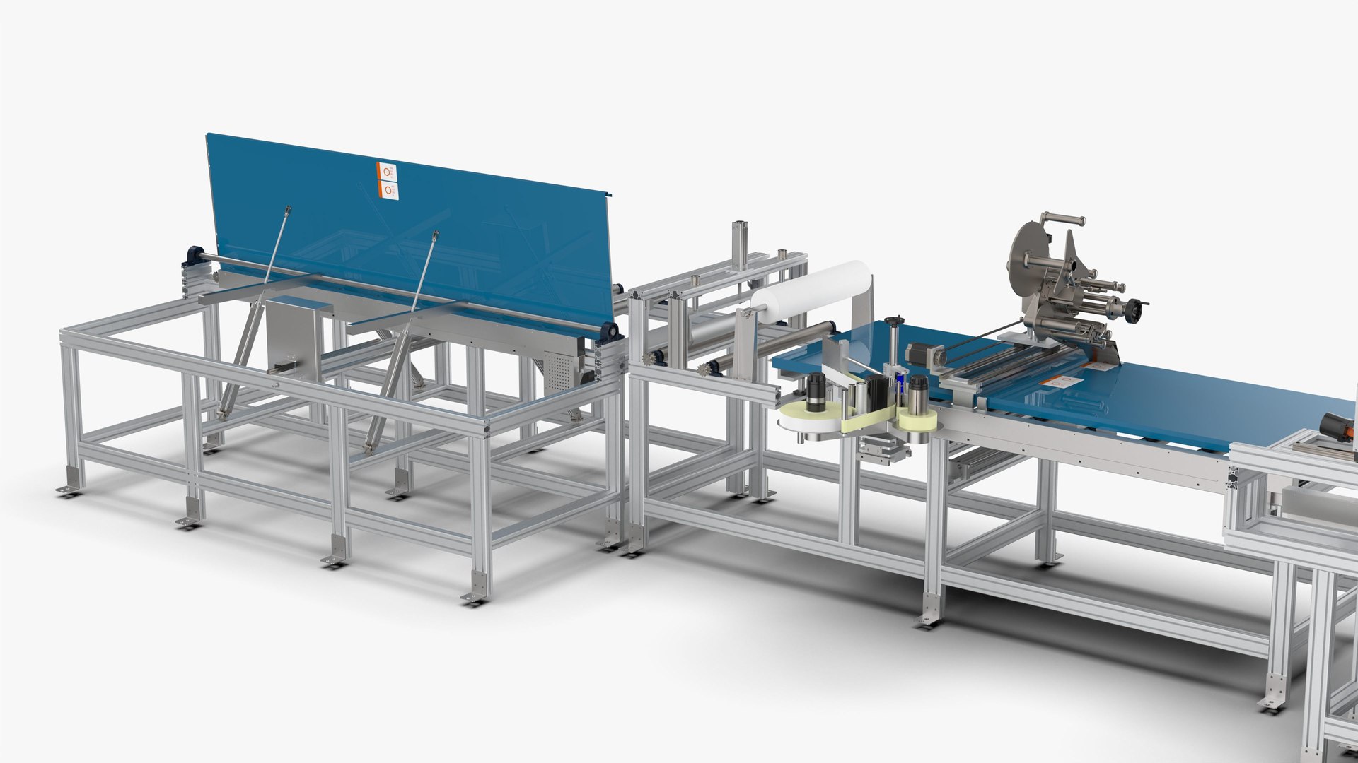 3D Model Automatic Hall Door Panel Assembly Line - TurboSquid 2248343