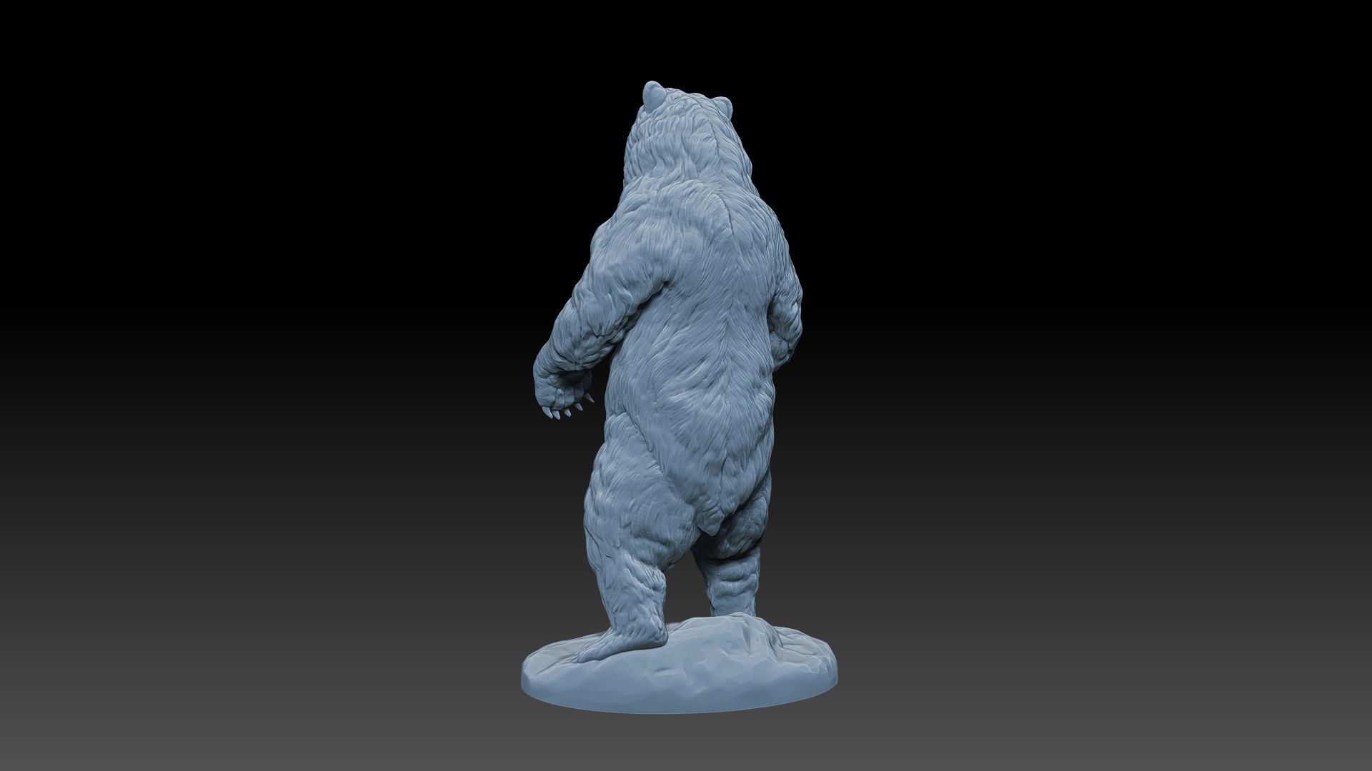 3D Bear Statue Print Ready - TurboSquid 1947372