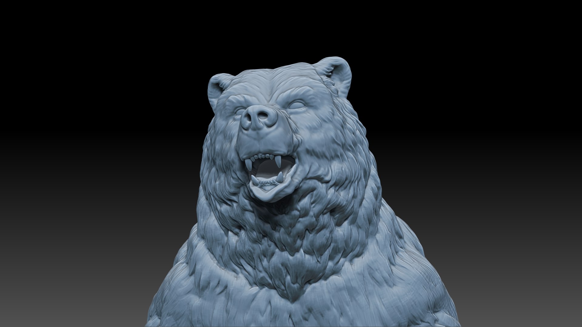 3D Bear Statue Print Ready - TurboSquid 1947372