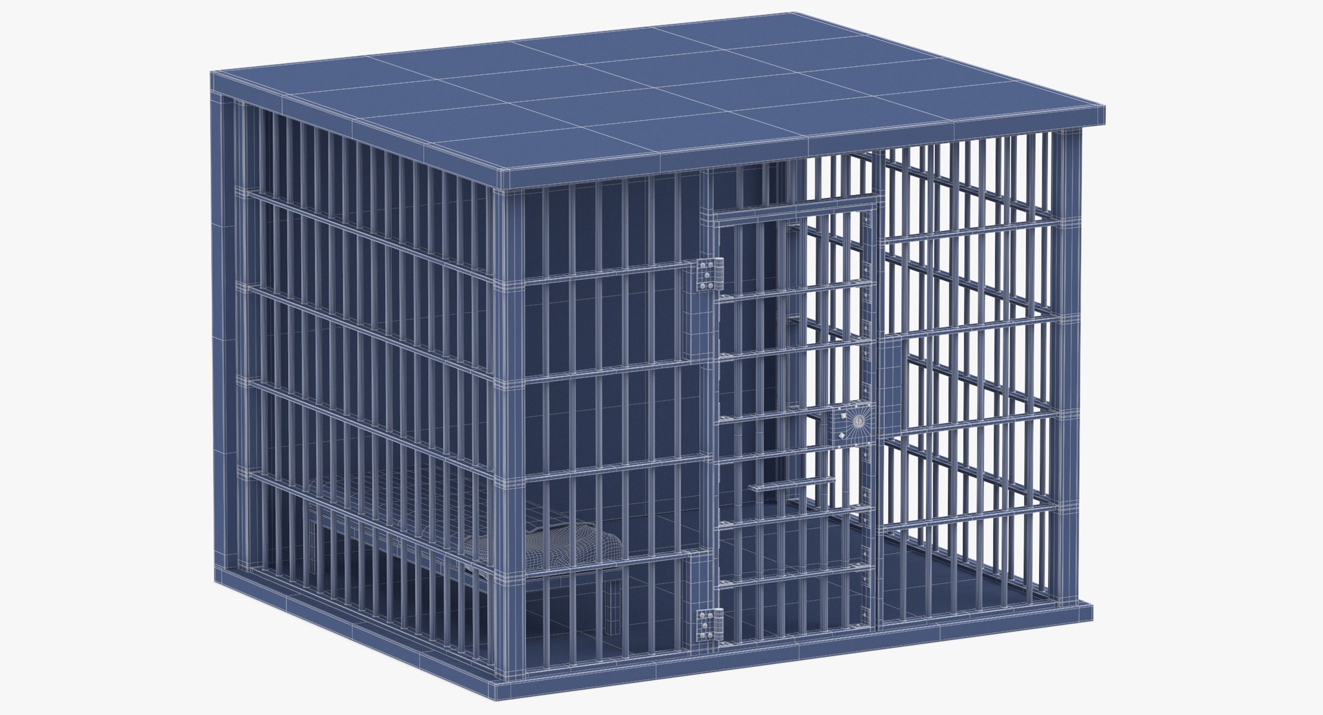 Jail Cell 01 3D Model - TurboSquid 1321636