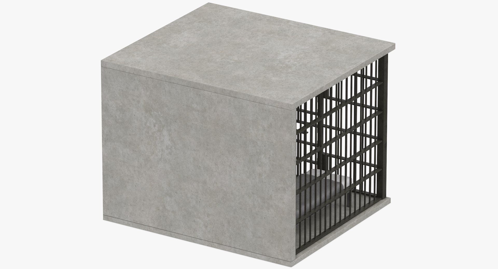 Jail Cell 01 3D Model - TurboSquid 1321636