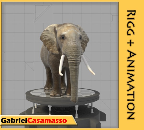 modelo 3d Elefante - TurboSquid 963917