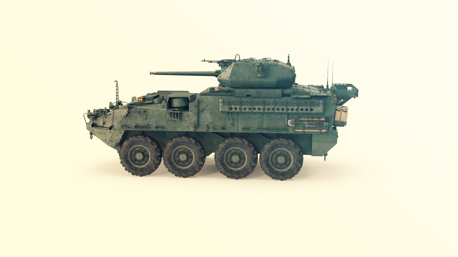 3D Stryker Dragoon M1296 Model - TurboSquid 1781362