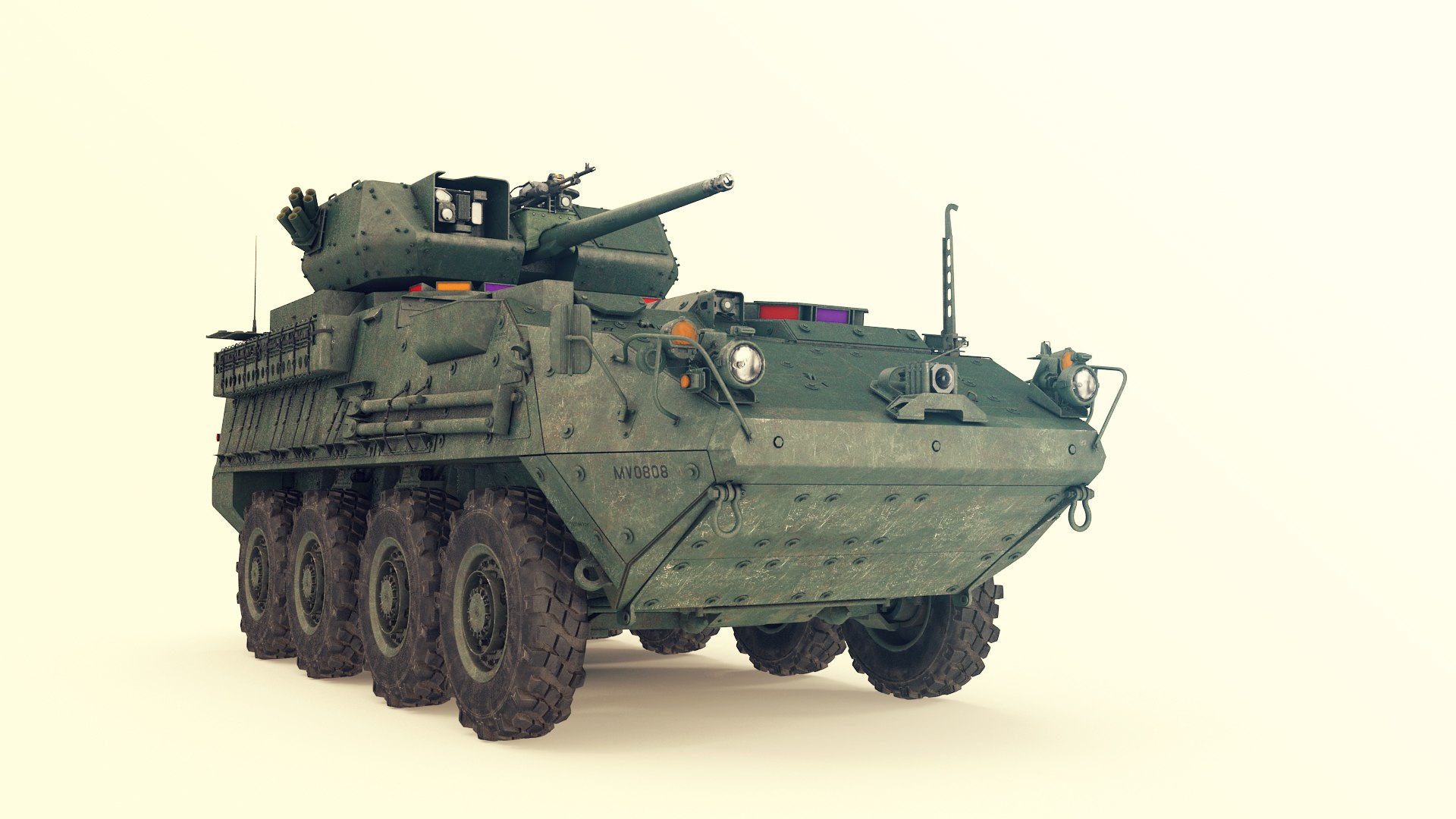 3D Stryker Dragoon M1296 Model - TurboSquid 1781362