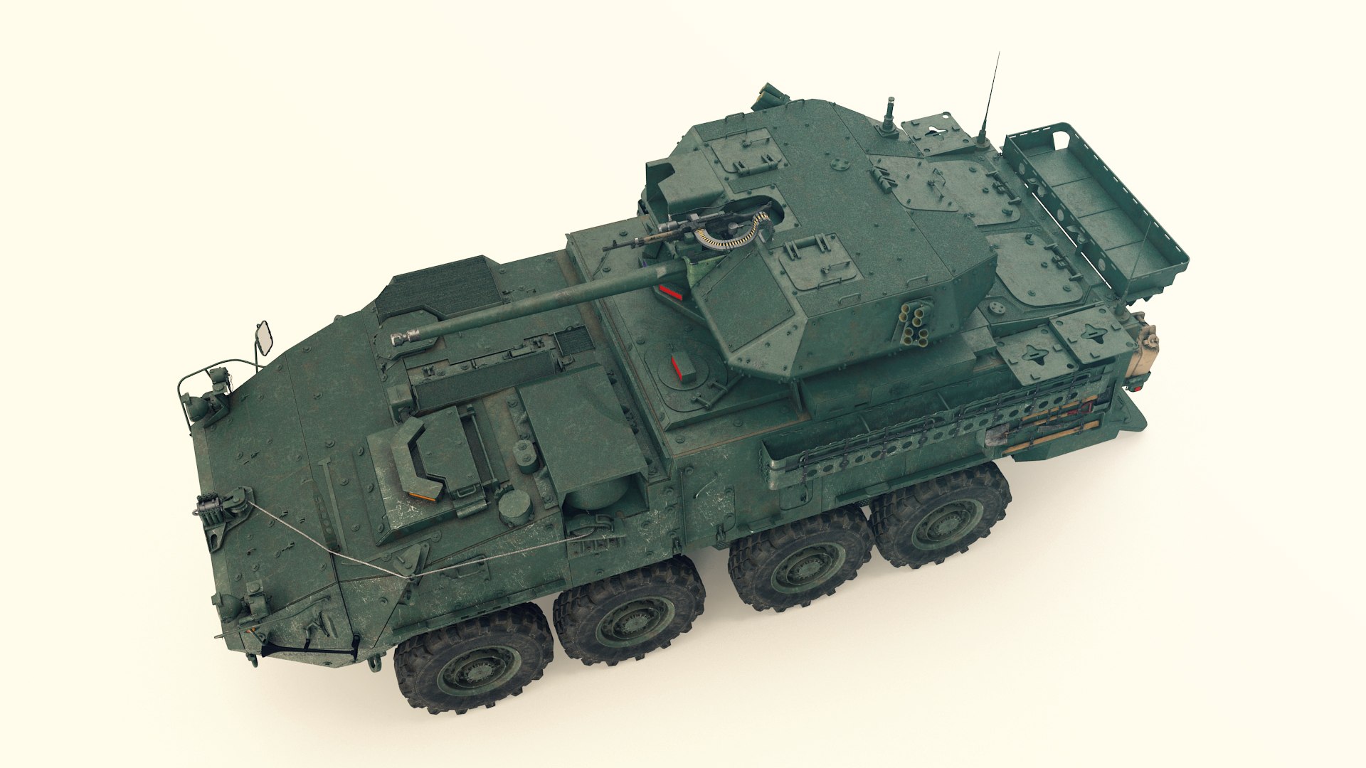 3D Stryker Dragoon M1296 Model - TurboSquid 1781362