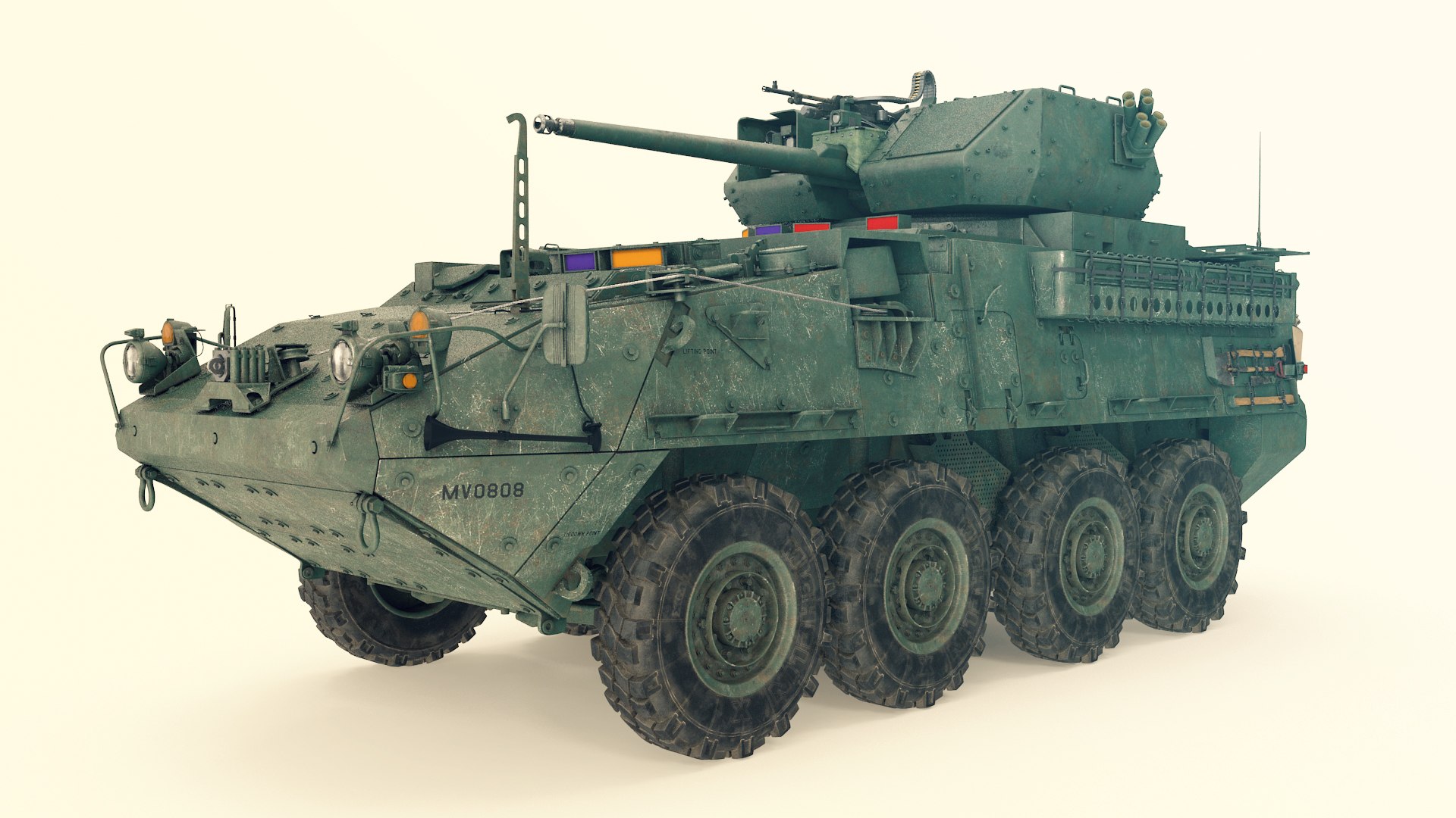 3D Stryker Dragoon M1296 Model - TurboSquid 1781362