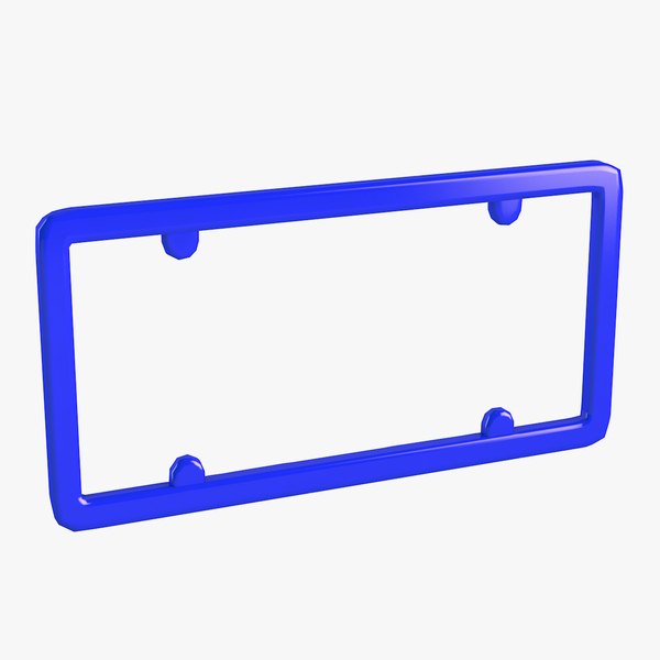 License Plate 3D Models for Download | TurboSquid