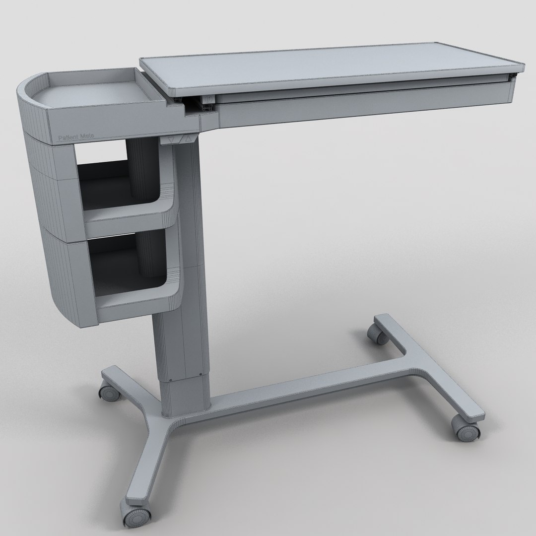 3d Model Bedside Table