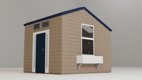 3D model shed - TurboSquid 1620367
