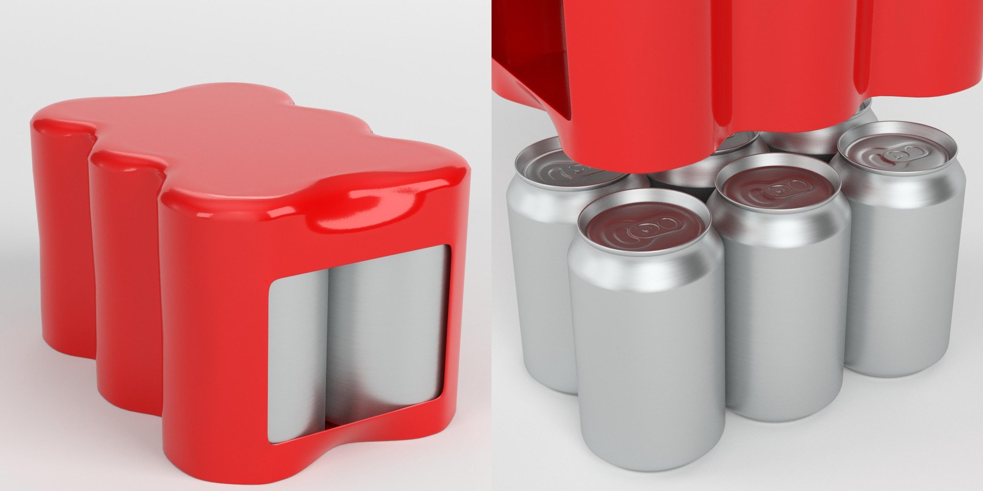 Pack Soda Cans Model Turbosquid 1488002
