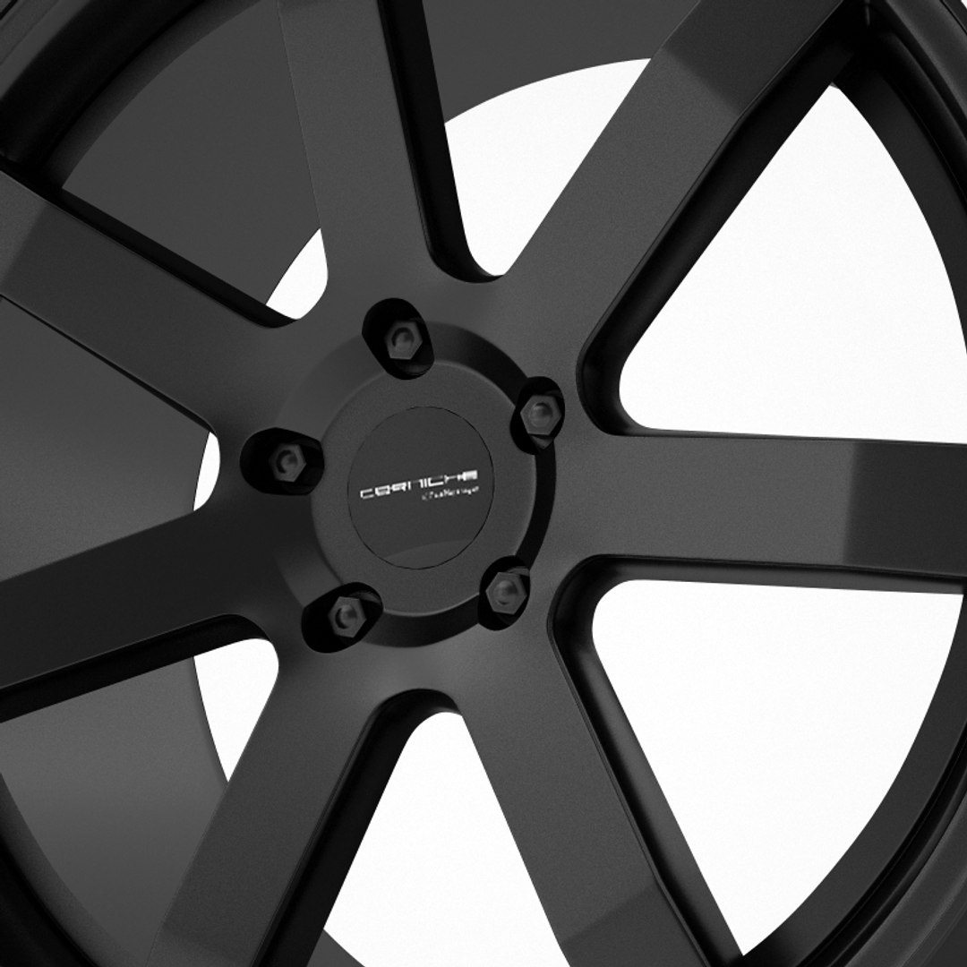 3dsmax Corniche Wheel Rims