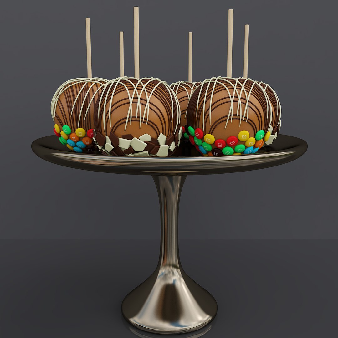 Christmas Dessert 3D Model - TurboSquid 1900536
