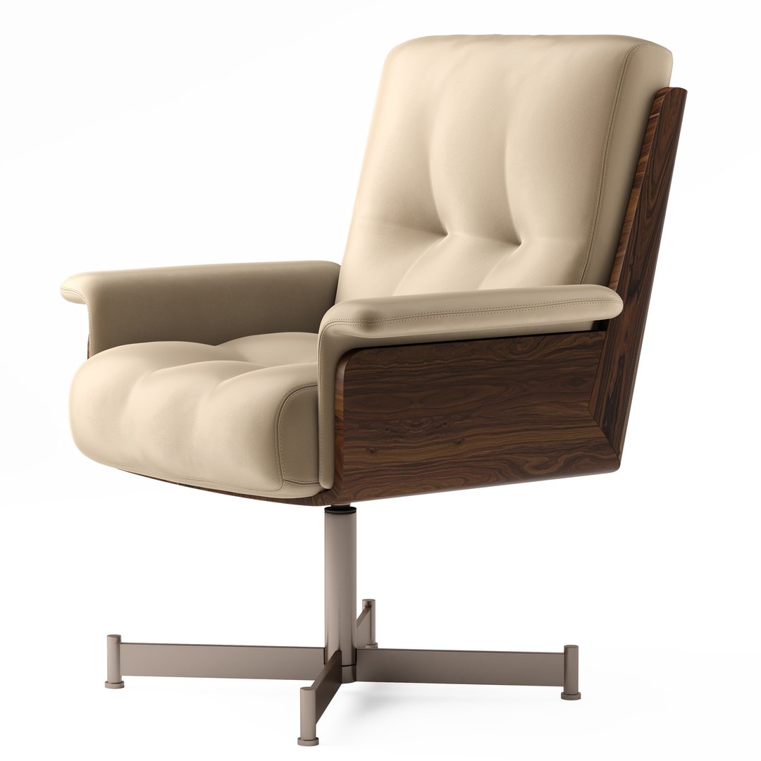 3D Model Minotti Daiki Studio Armchair - TurboSquid 1798305