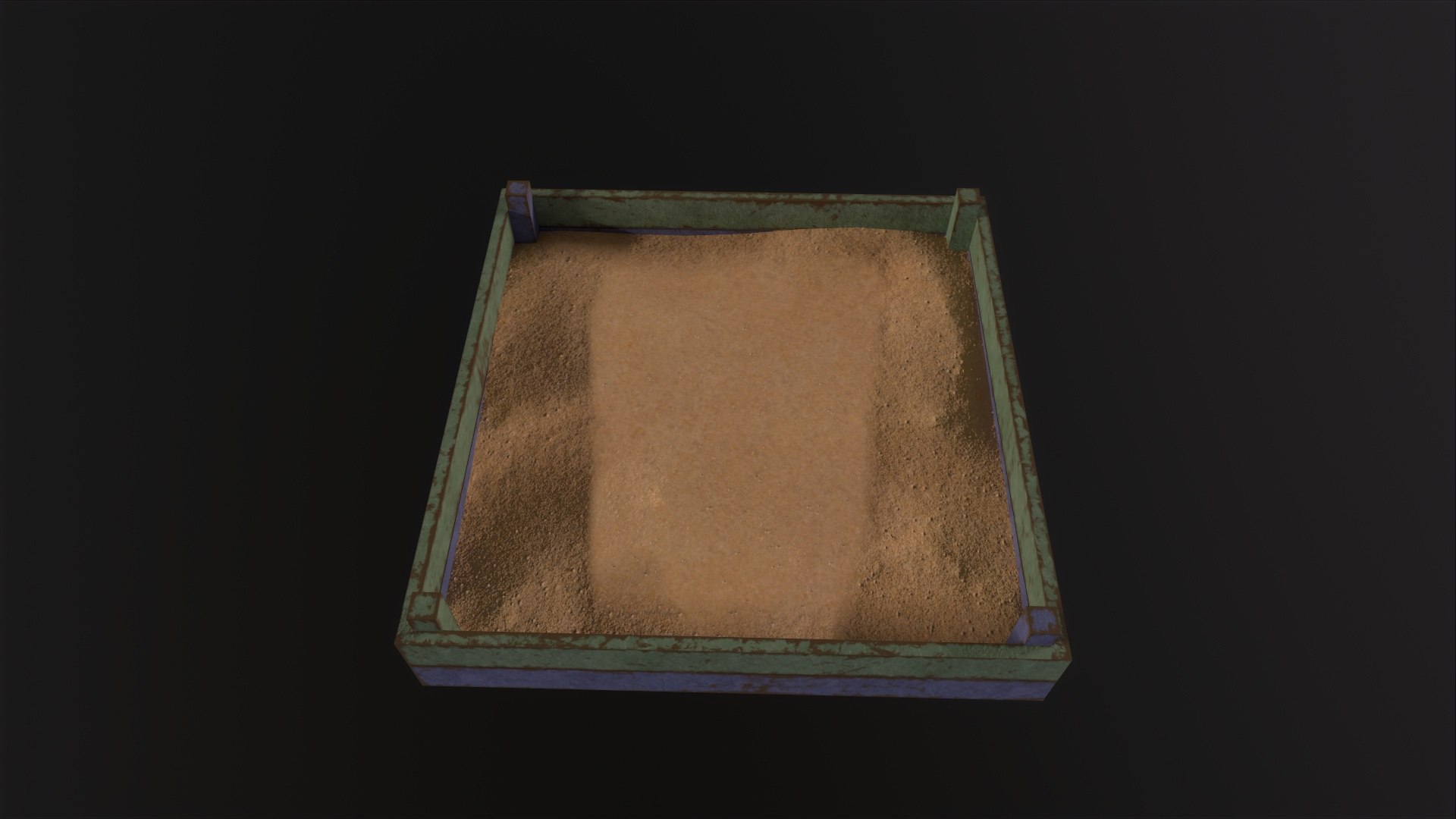 3D Soviet Oldschool Sandbox - TurboSquid 2128583